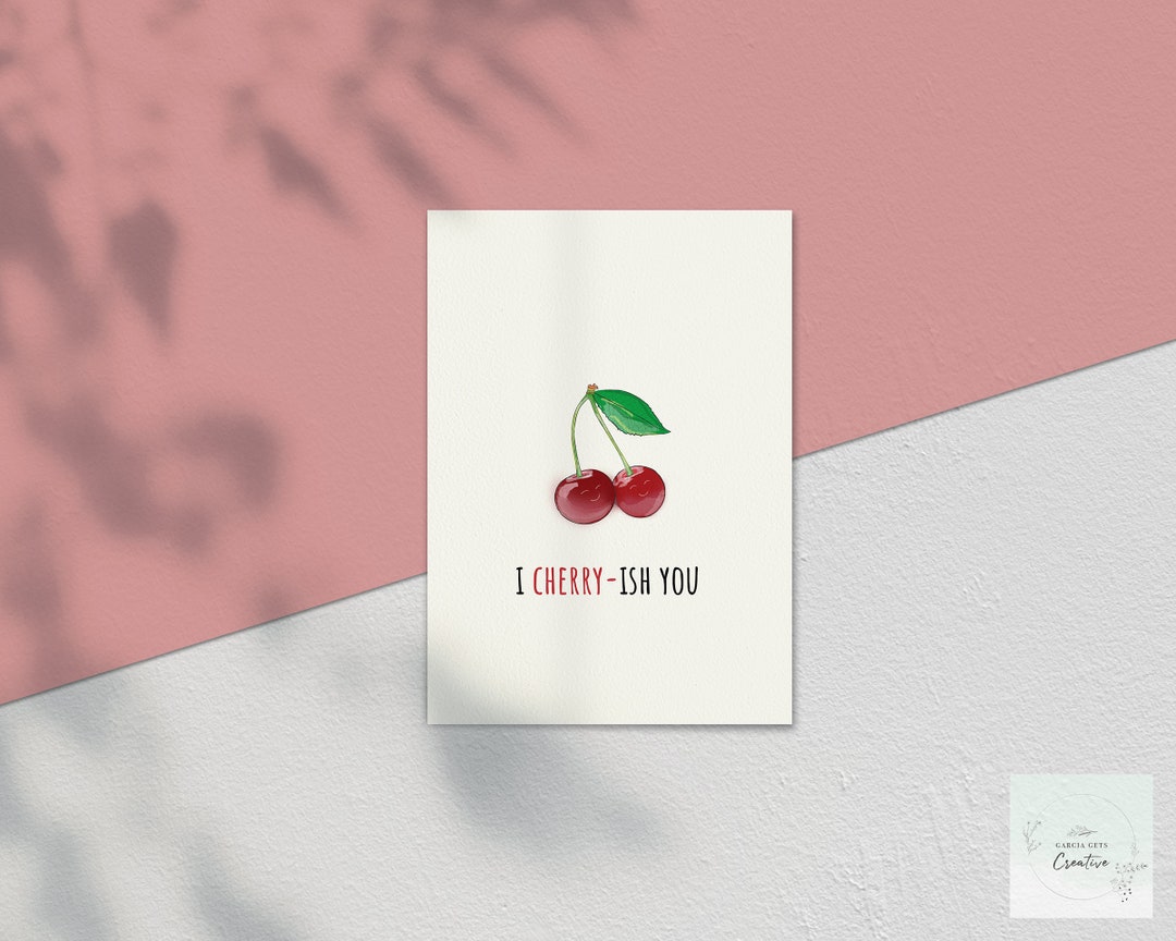 Cherry Cards - Etsy