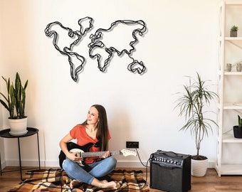 Wall Decor Workshop Metal and Wood Wall Art by WahStudioCo