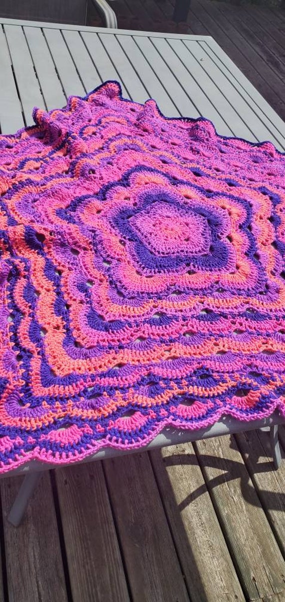 5-point Virus Stitch Baby Blanket - Etsy