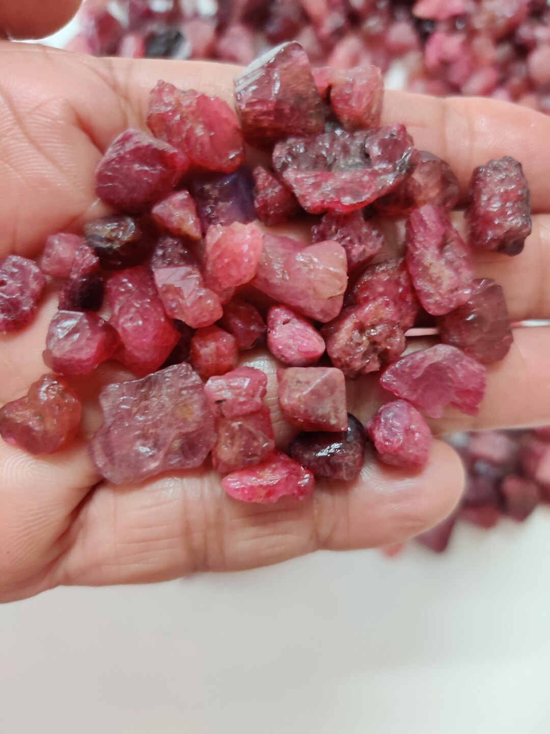 Natural Raw Pink Spinel Rough 6-12 MM, Raw Spinel Rough, Natural Spinel ...