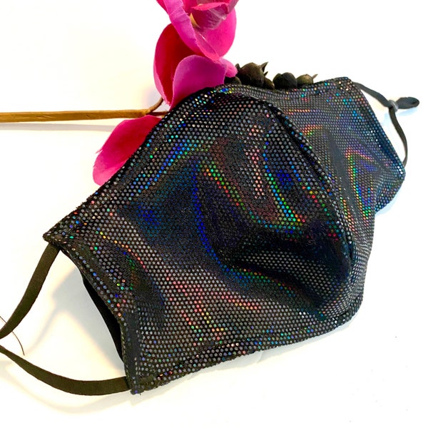 Bling Face Mask With Filter - Etsy