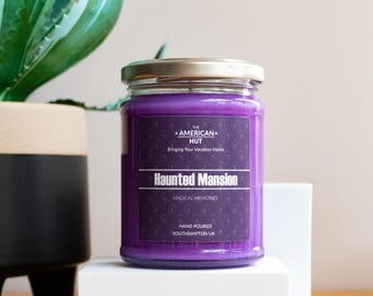 Gracey's Place Candle, Disney Ride Scent, Haunted Mansion, Home ...