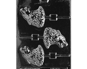 Wolf Plaster Mold - Etsy
