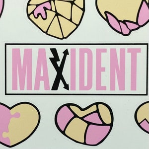 Maxident Sticker Sheet - Etsy