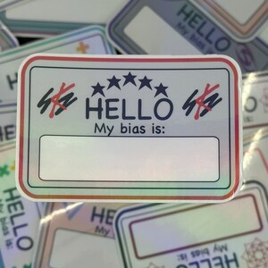 Stray Kids HELLO Bias Stickers - Etsy