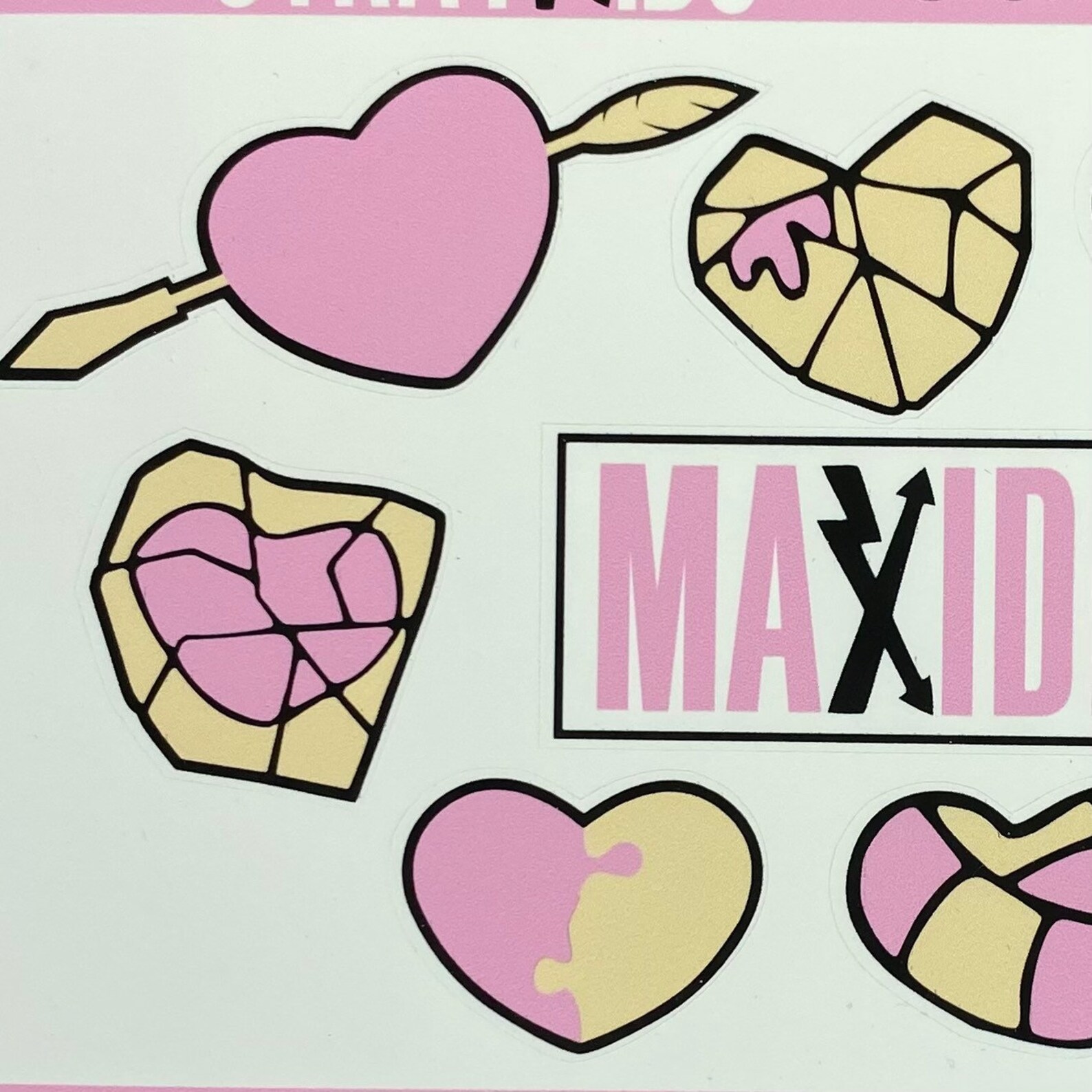 Maxident Sticker Sheet - Etsy
