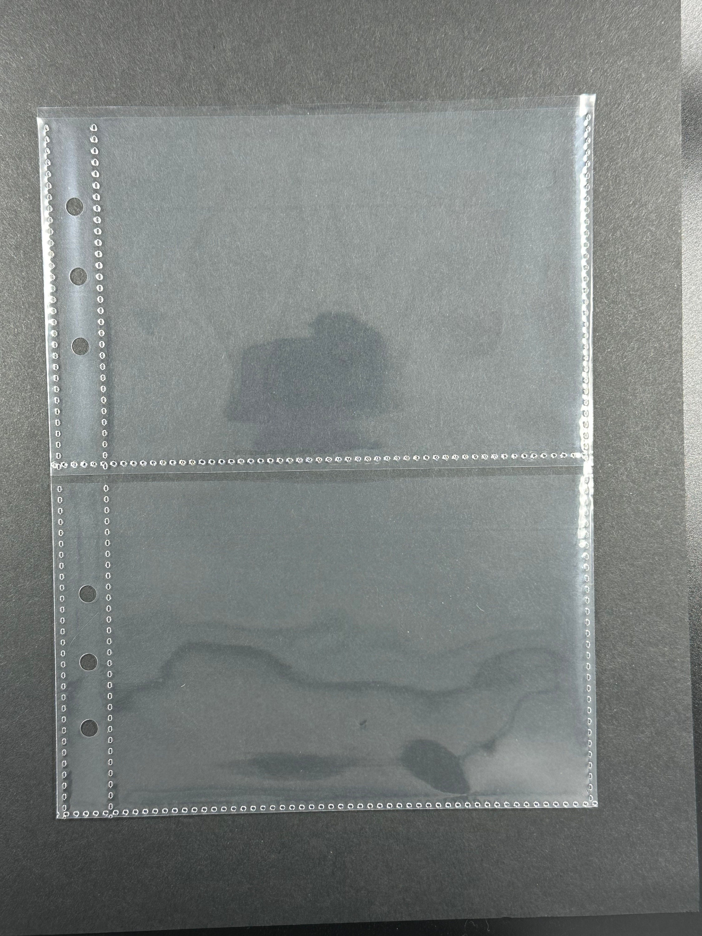 2 Pocket Pages for A5 Binder sets of 10 Pages - Etsy Canada