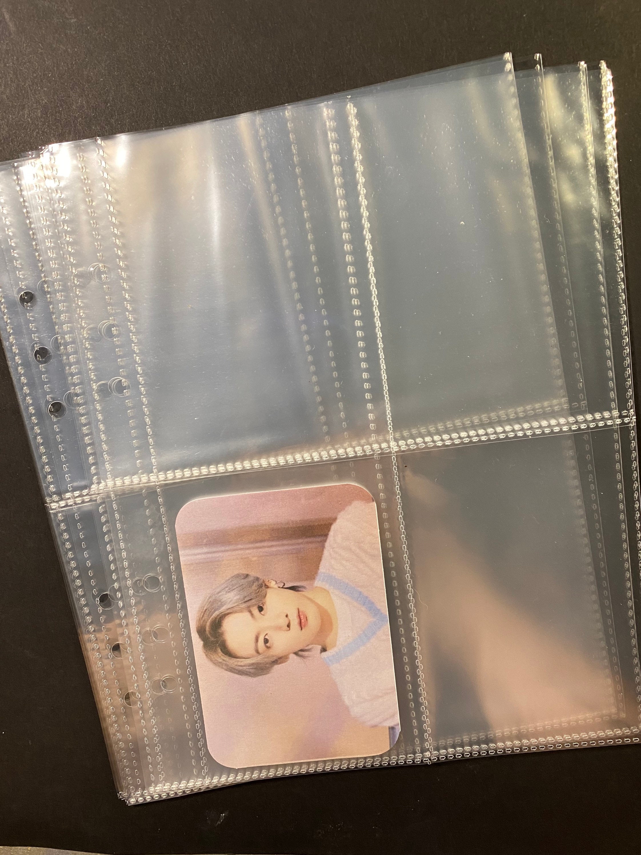 Large 4 Pocket Pc/trading Card Pages sets of 10 Pages - Etsy Canada