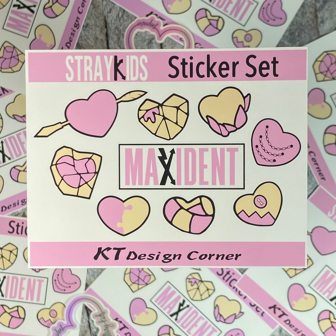 Maxident Sticker Sheet - Etsy
