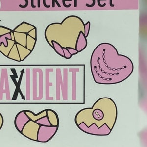 Maxident Sticker Sheet - Etsy