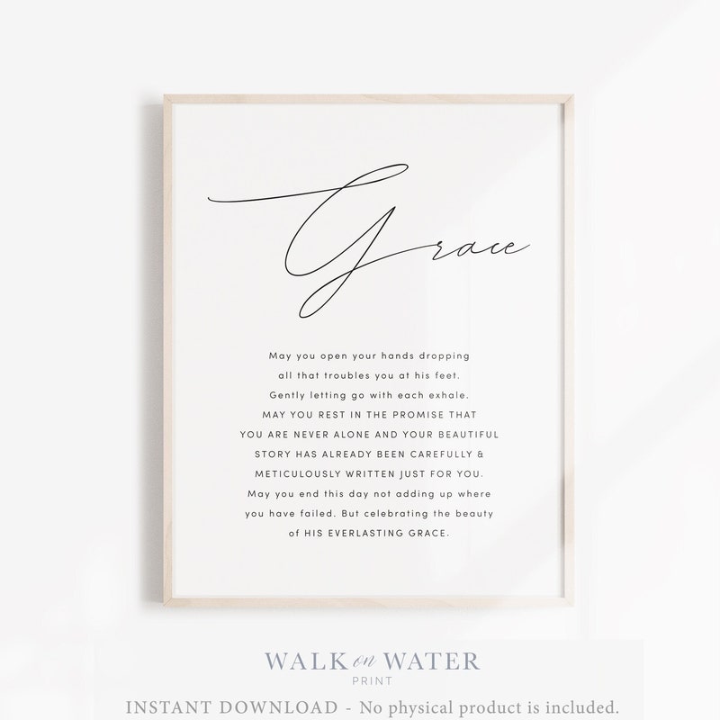 Grace Print - Etsy