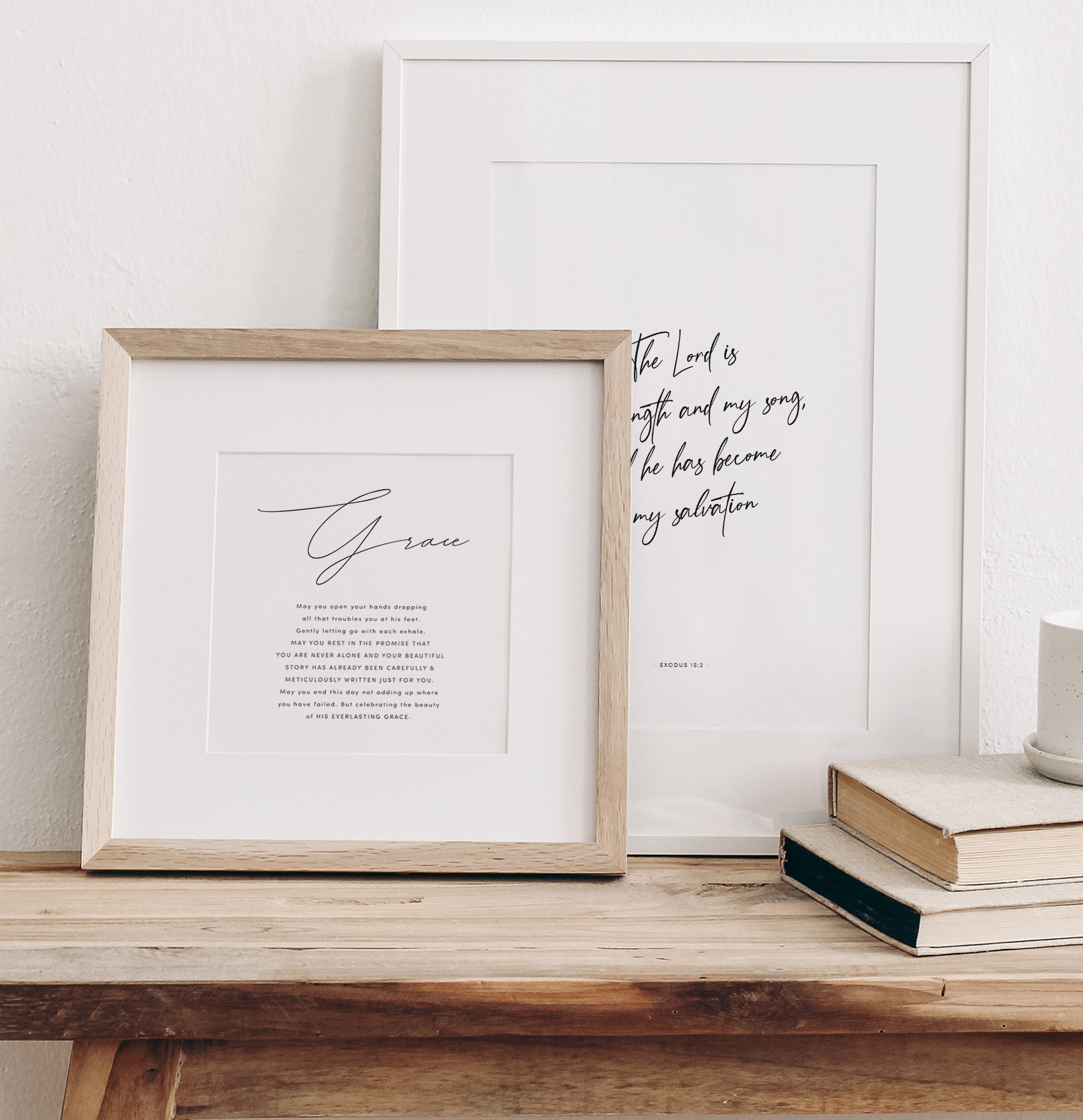 Grace Wall Art Grace Wall Decor Printable Wall Art Modern - Etsy