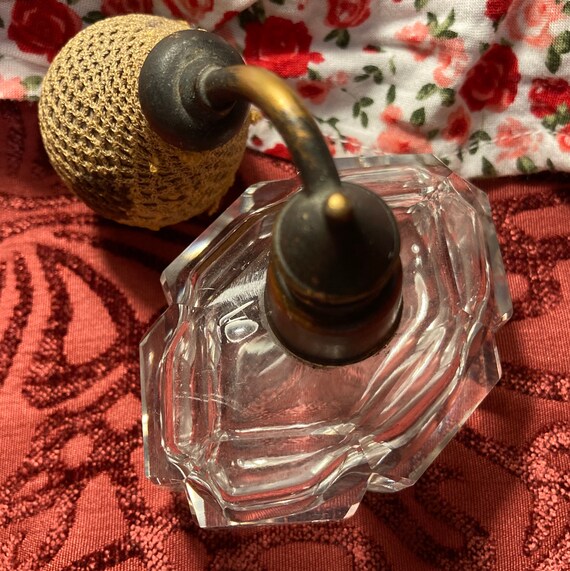 Vintage Marcel Franck cut glass perfume atomiser in F… - Gem