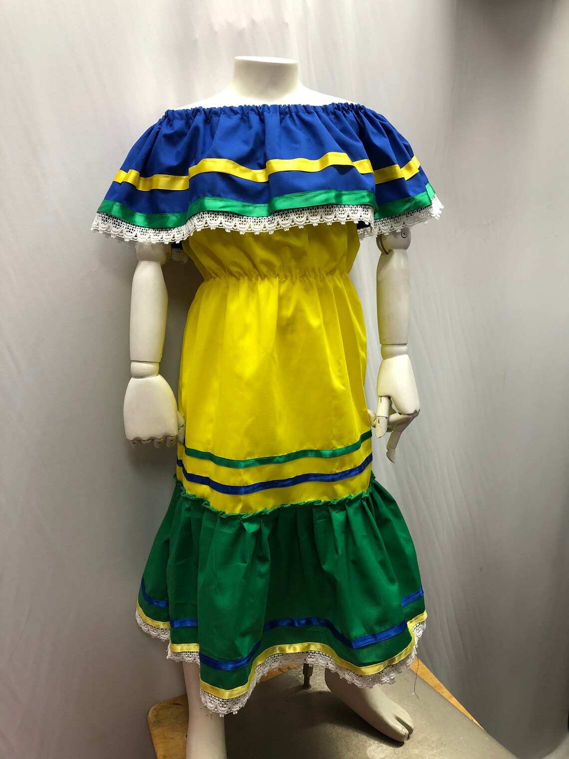 Brazil Dress Brazilian Dress off the Shoulder Brasil Dress - Etsy