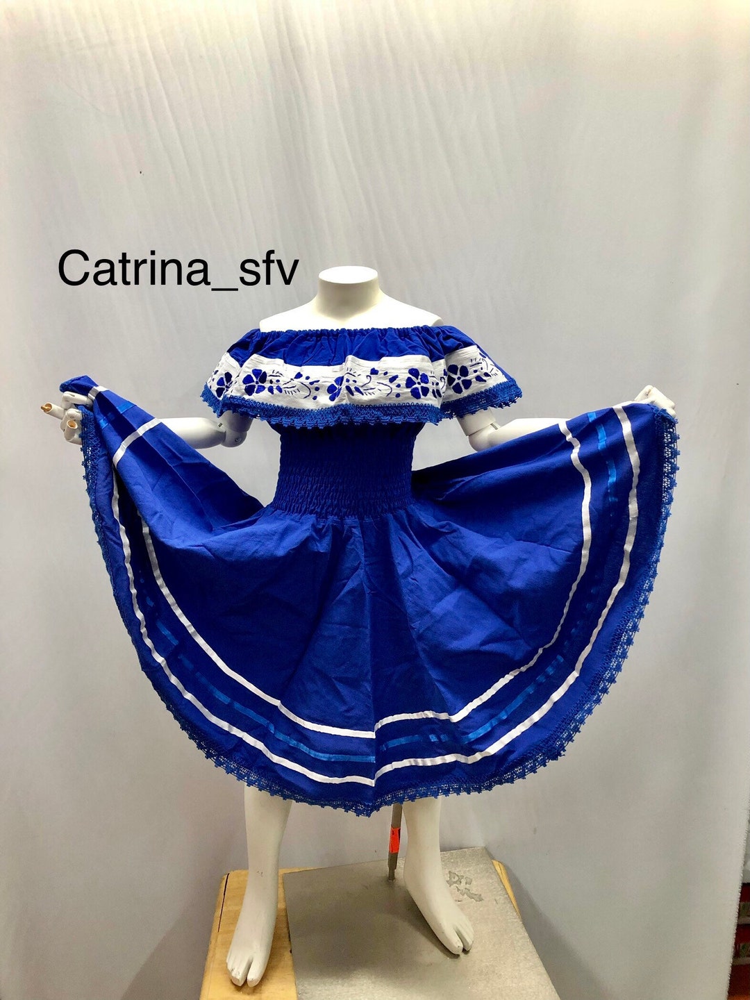 El Salvador Dress, Nicaragua Dress, Honduras Dress, Central American ...