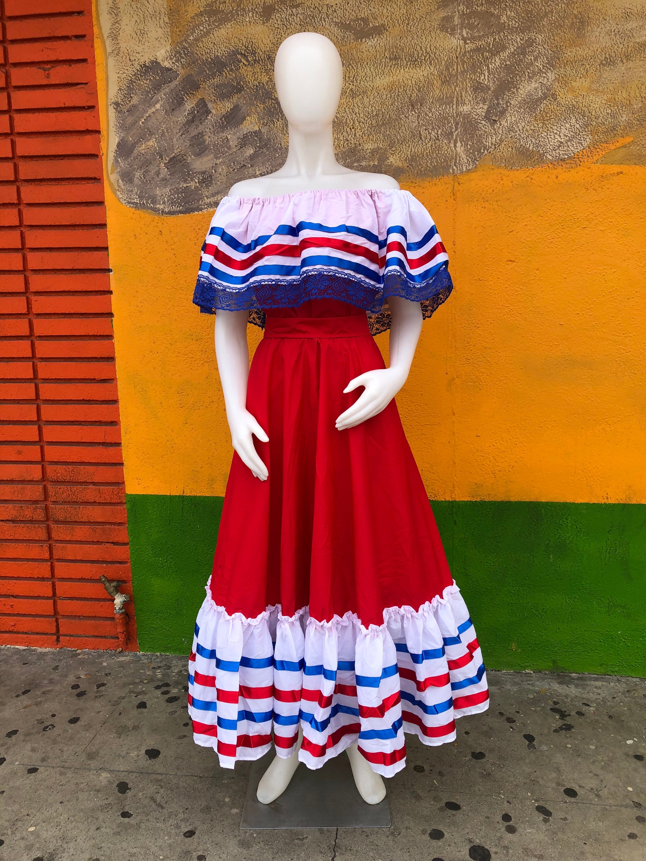 Traditional Puerto Rico Dress