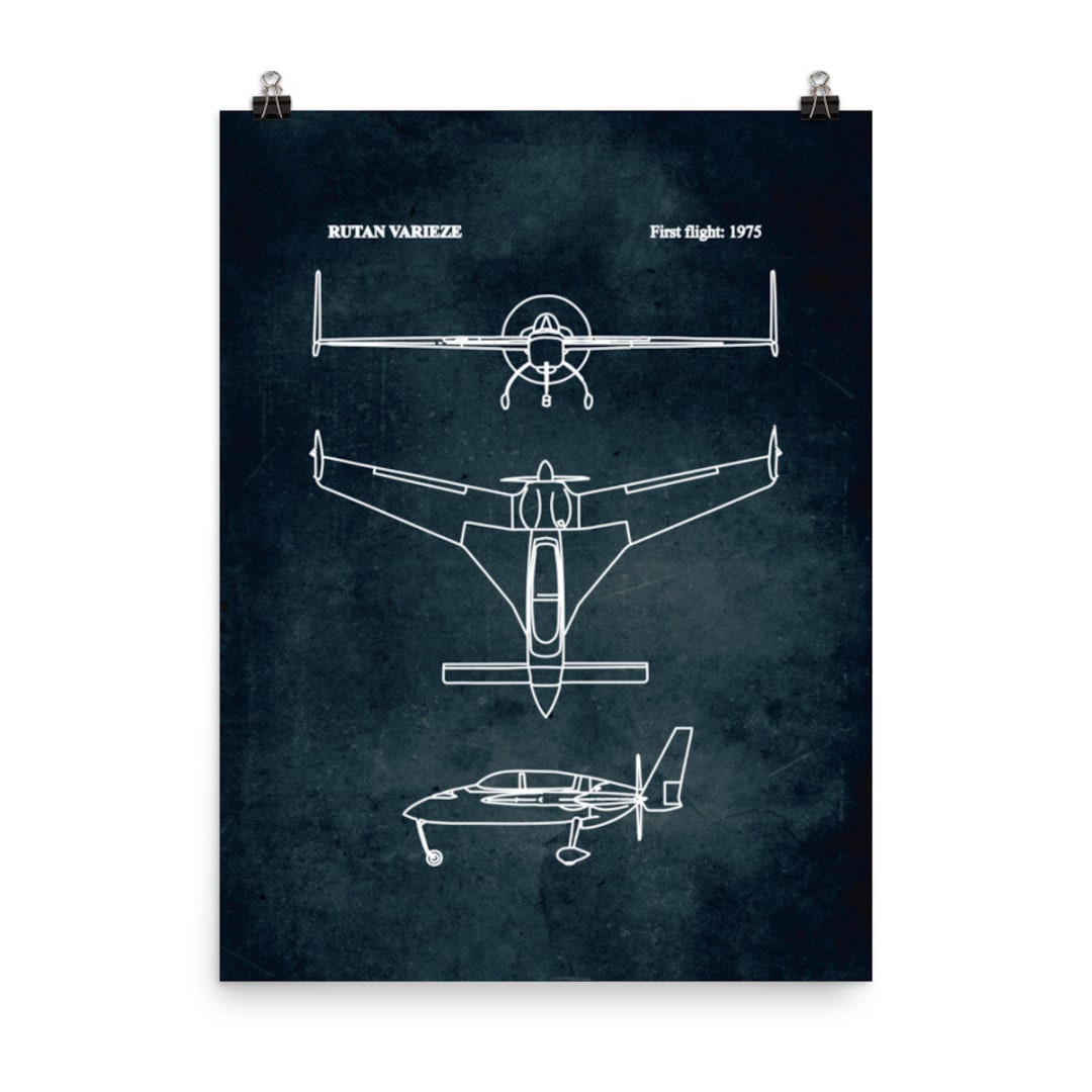 RUTAN VARIEZE - First Flight 1975 / Airplane, Pilot, Aircraft Lovers ...