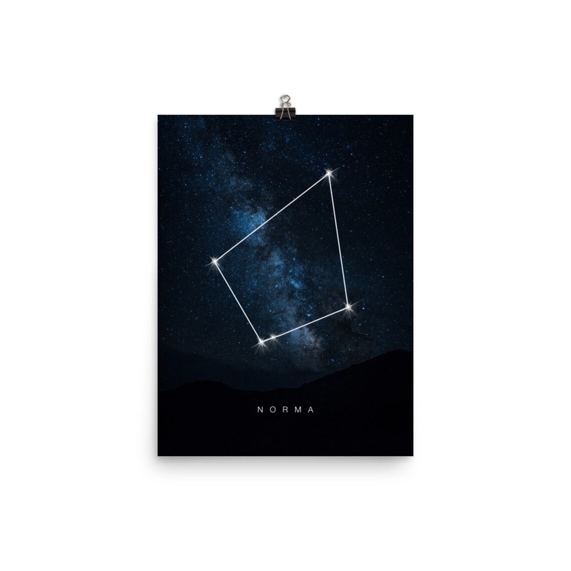 Norma Constellation / Constellation Poster / Constellation Home Decor ...