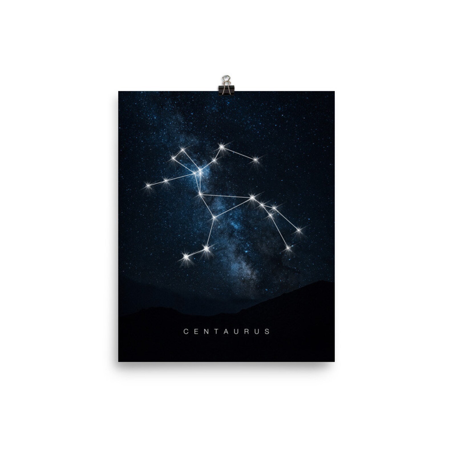 Centaurus Constellation / Constellation Poster / Constellation Home ...