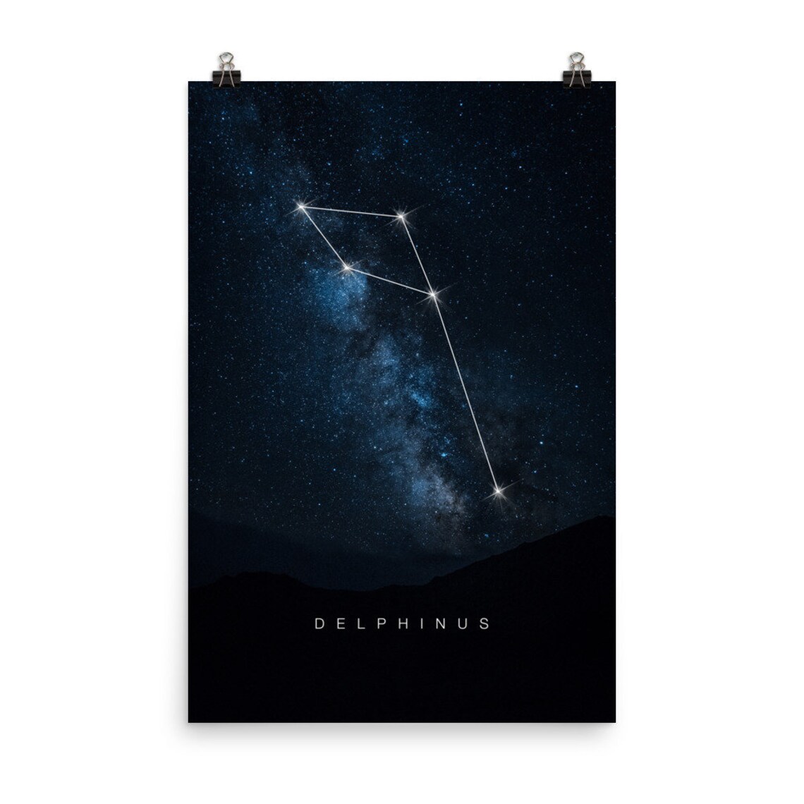Delphinus dolphin Constellation /constellation Poster/constellation ...