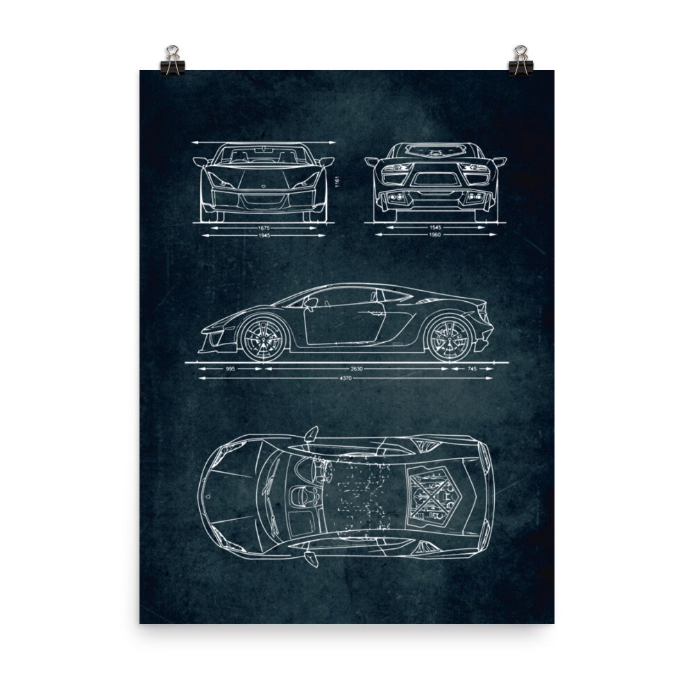 Sports Car Blueprints