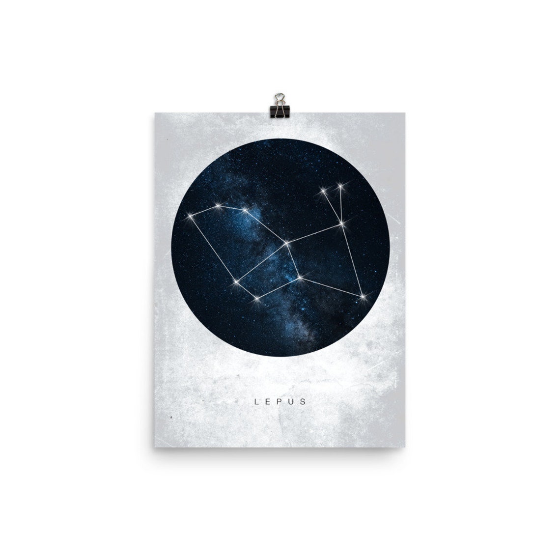 Lepus rabbit Constellation / Constellation Poster / Constellation Home ...