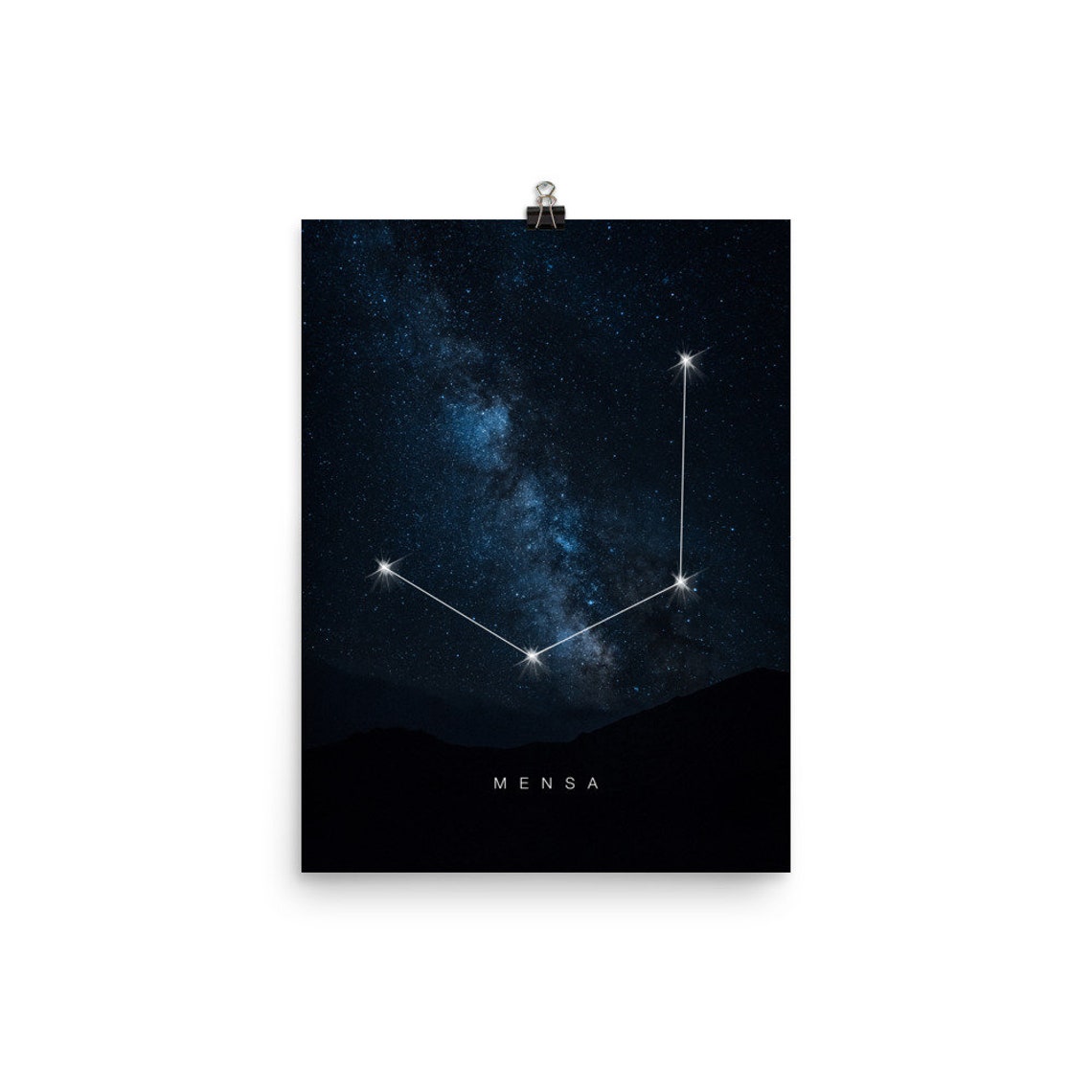 Mensa table Constellation / Constellation Poster / - Etsy