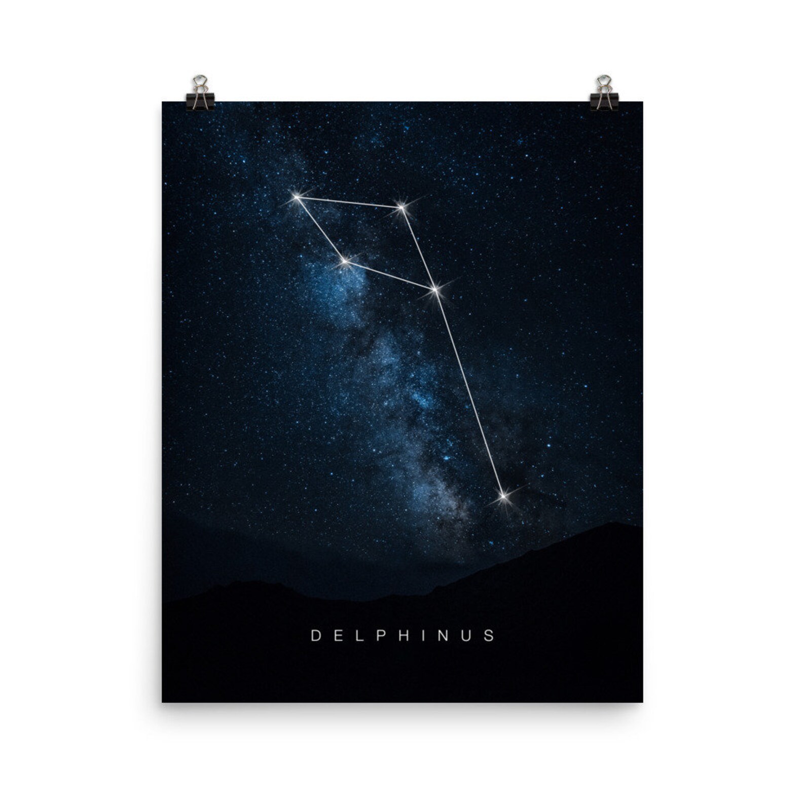 Delphinus dolphin Constellation /constellation Poster/constellation ...