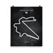International Circuit of Korea / Racing Circuit Poster / Race Track ...