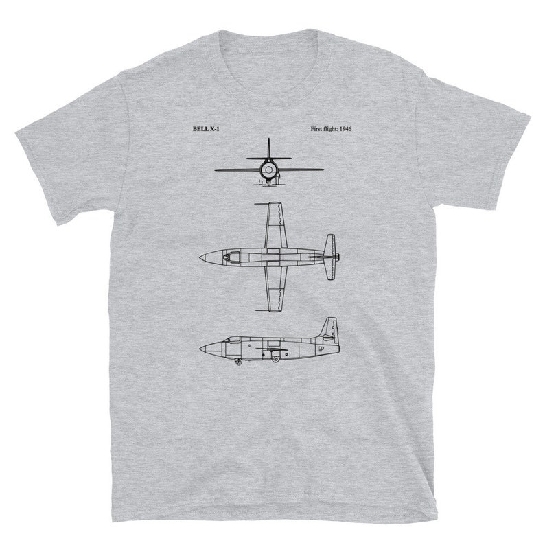 BELL X-1 Kurzarm Unisex T-Shirt / Pilot Flugzeug - Etsy.de