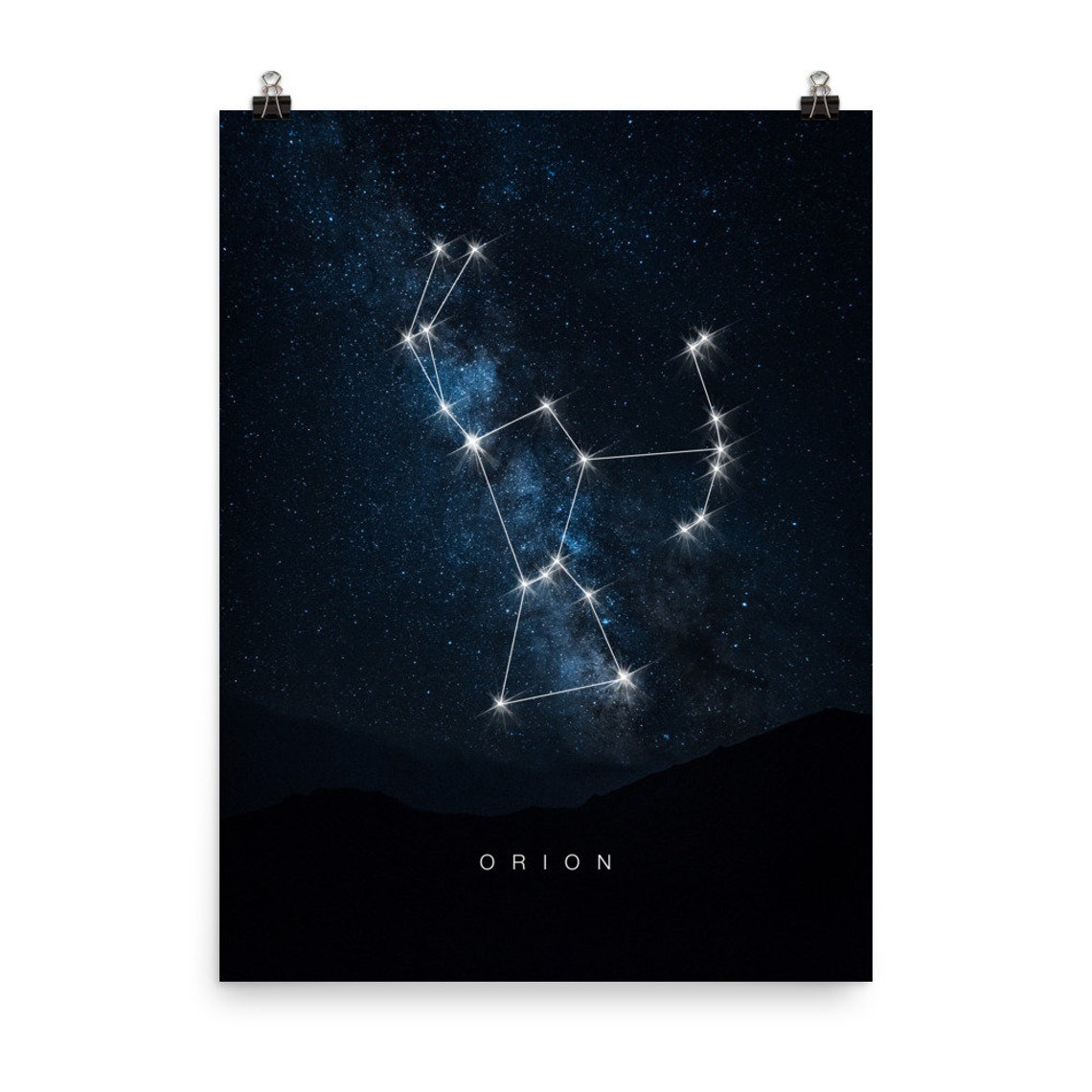 Orion Sternbild / Sternbild Poster / Sternbild Home Dekor / Sterne ...