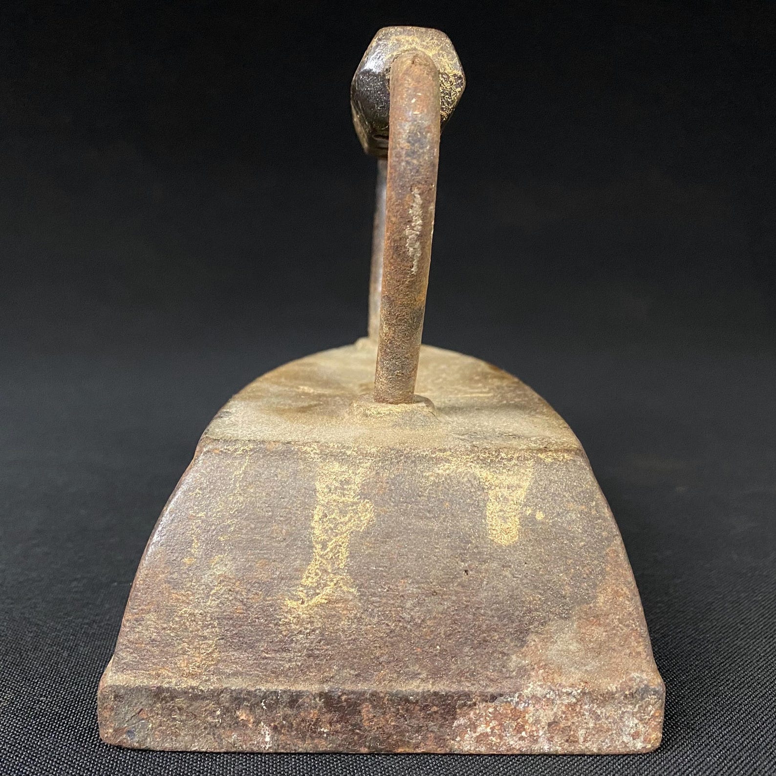 Antique Salvage Cast Iron Sad Iron Clothes Iron, A. F. & MFG Marked on ...
