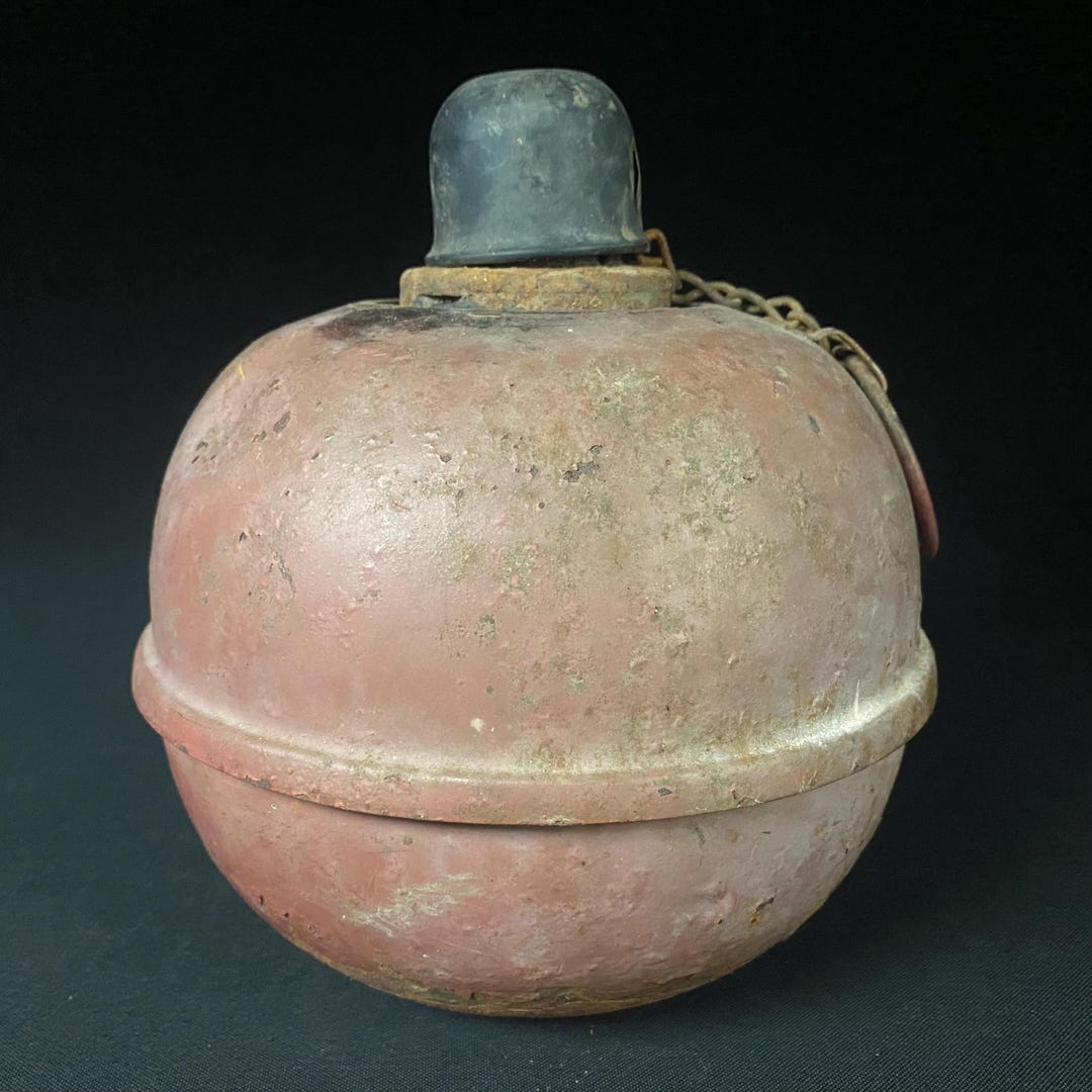 Vintage Salvage Smudge Pot Road/railroad/construction Flare, No Visible ...