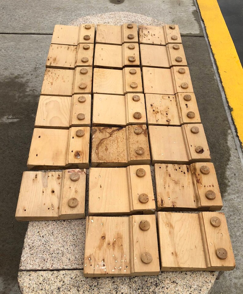 Set Of 20 Antique Architectural Salvage Plinth Block | Etsy