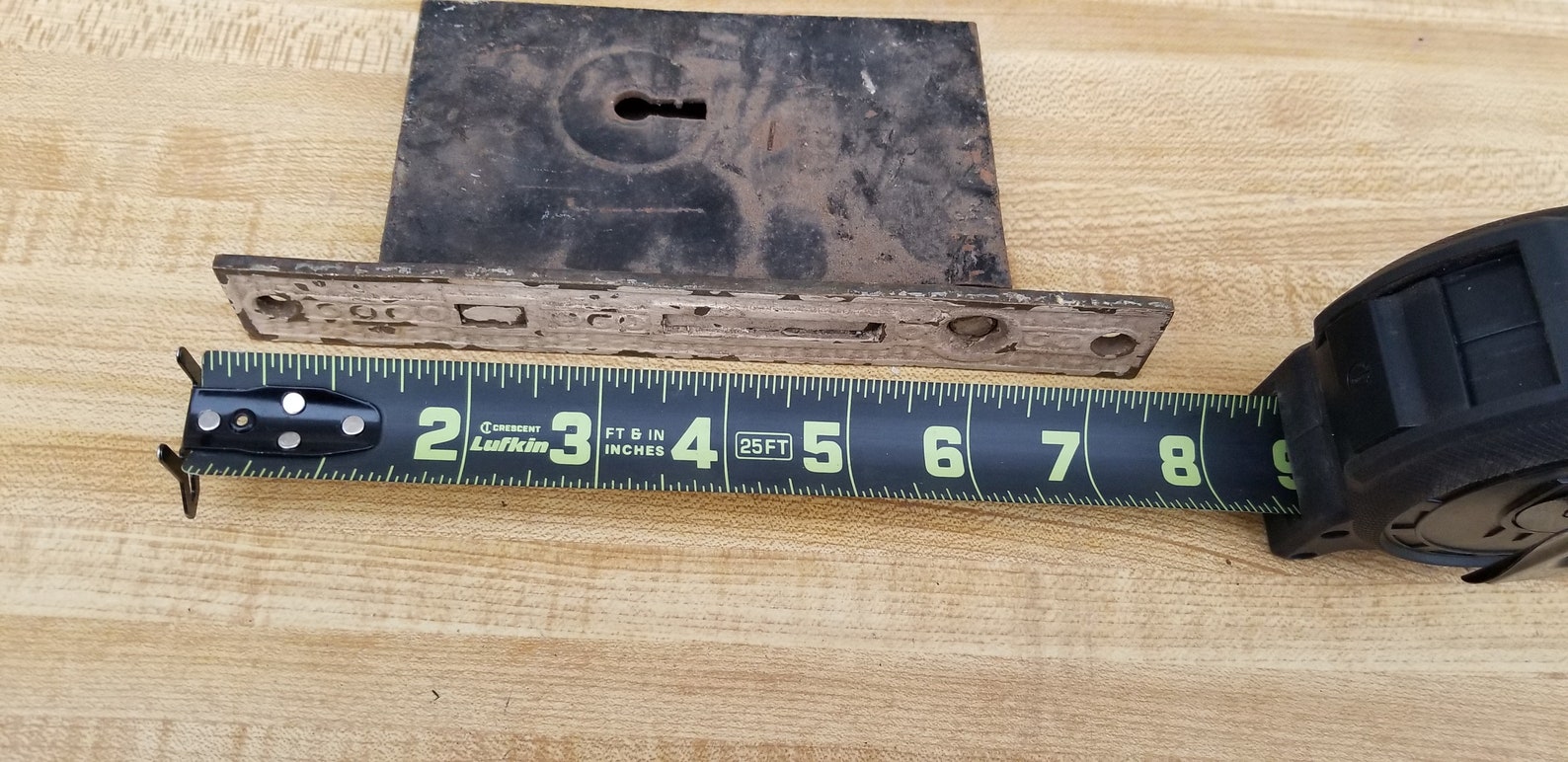 Pocket Door Lock Painted White With Unique Hand Carved Design | Etsy