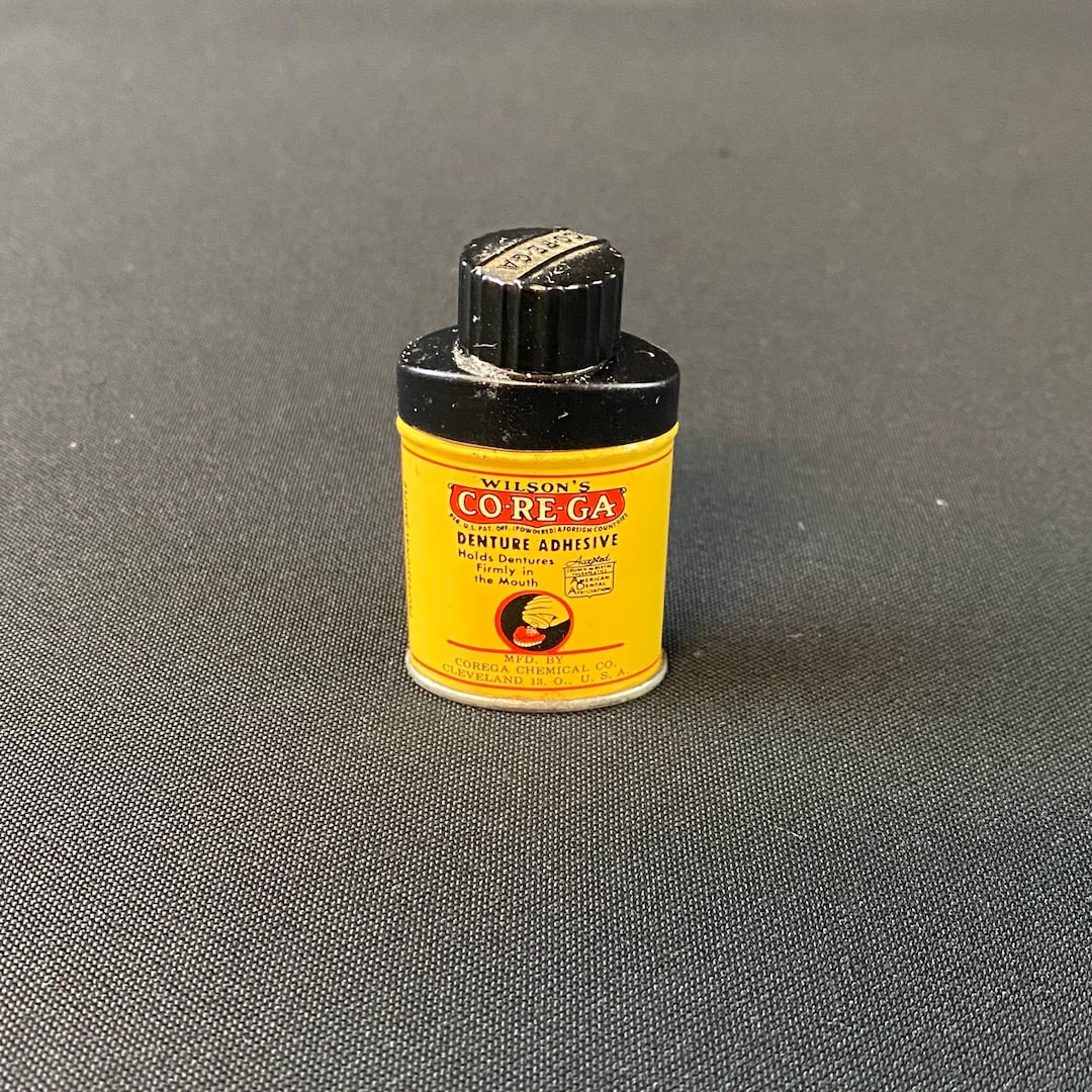 Vintage Wilson’s CO-RE-GA Denture Adhesive From the 1940s Free Shipping ...