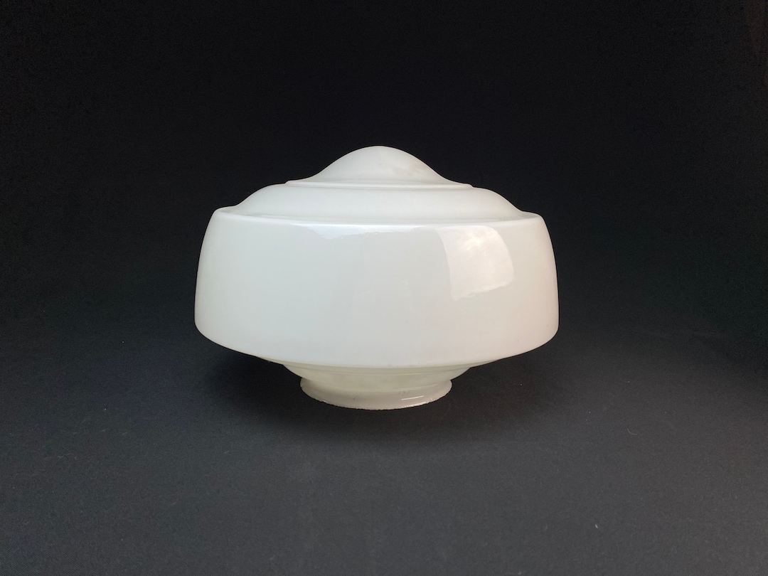Antique Architectural Salvage Milk Glass Ceiling Light Globe. - Etsy