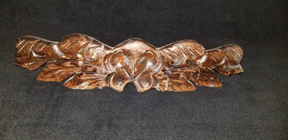 Antique Architectural Salvage Wood Pediment Header From the | Etsy