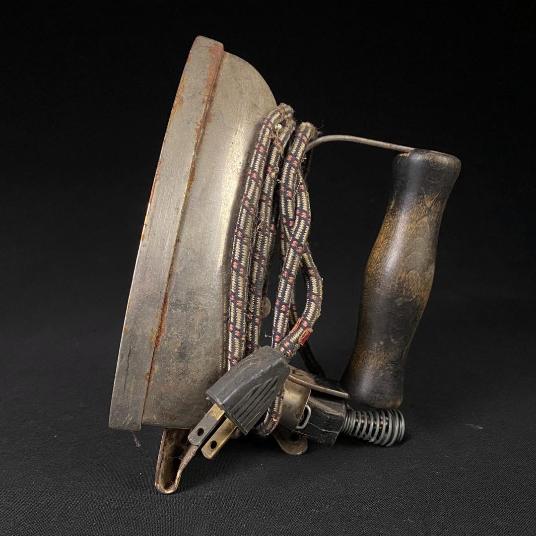 Rare Antique Salvage Edison Electric Clothes Iron Number 215F34 - Etsy