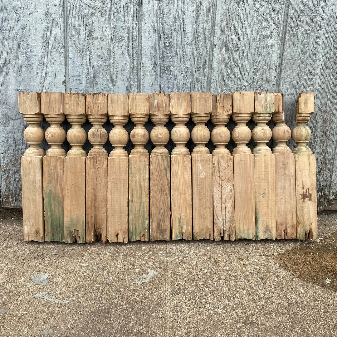 Antique Architectural Salvage Set of 14 Balusters - Etsy