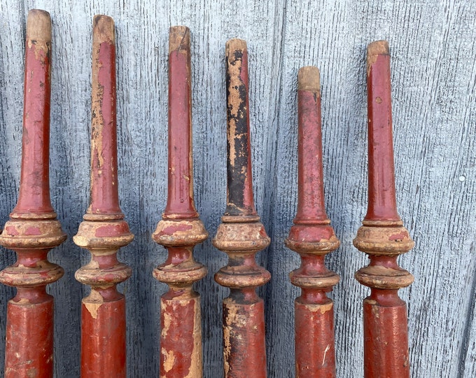 Set of 12 Antique Architectural Salvage Spindles - Etsy