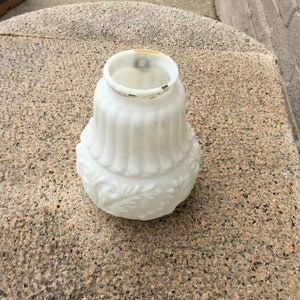 Antique Architectural Salvage Vintage Milk Glass Lamp Shade From the ...