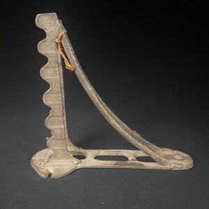 Vintage Cast Iron Set of Horse Tack Harness Angled Bracket Tool Wall ...