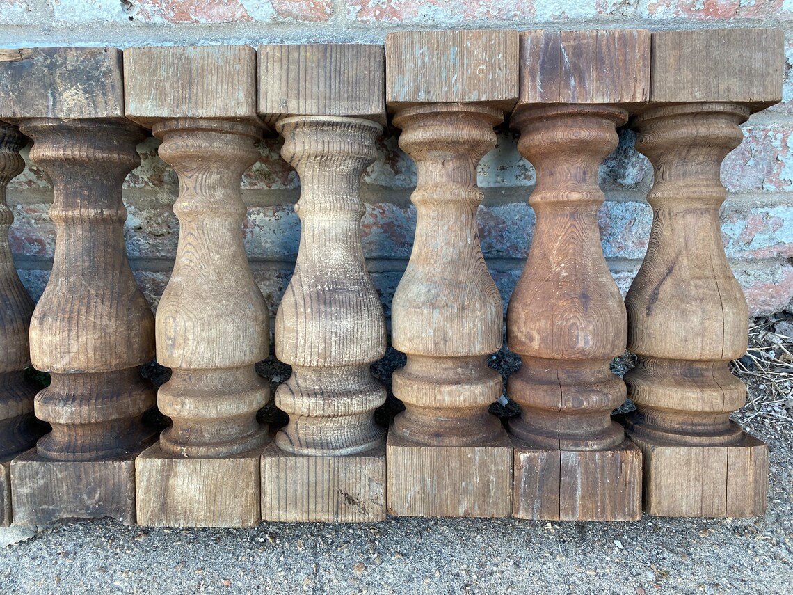 Antique Architectural Salvage Circa 1890s Balusters. - Etsy