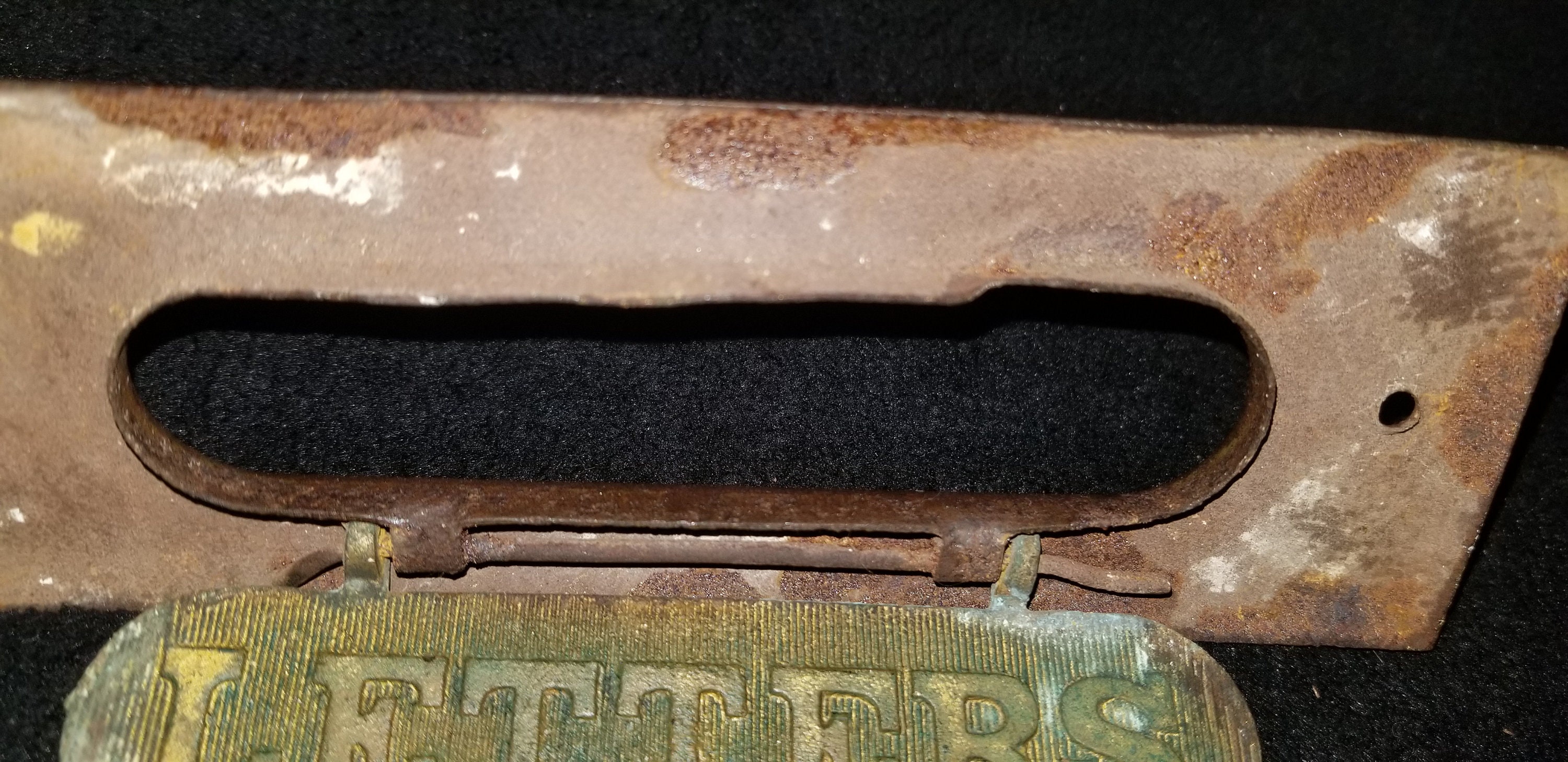 Antique Vintage Brass Mail Slot Cover Letter Mail Drop Slot | Etsy