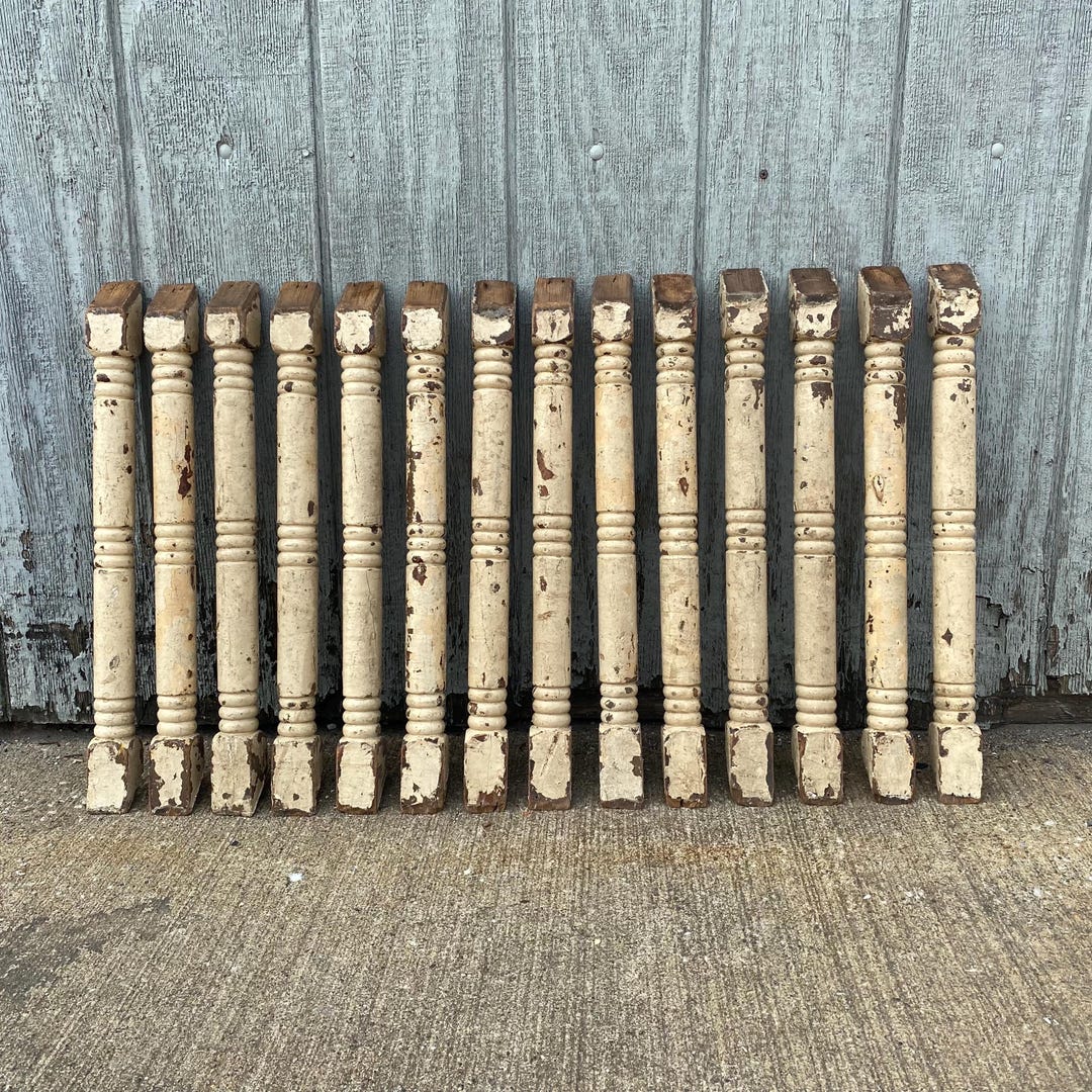 Antique Architectural Salvage Set of 14 Oak Balusters - Etsy