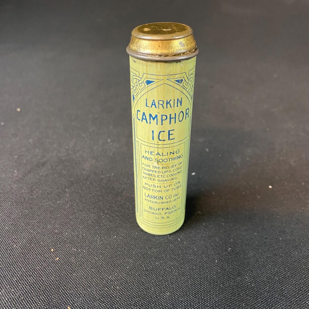 Larkin Camphor Ice Soothing Lip Balm From the 1930s, Free Shipping. - Etsy