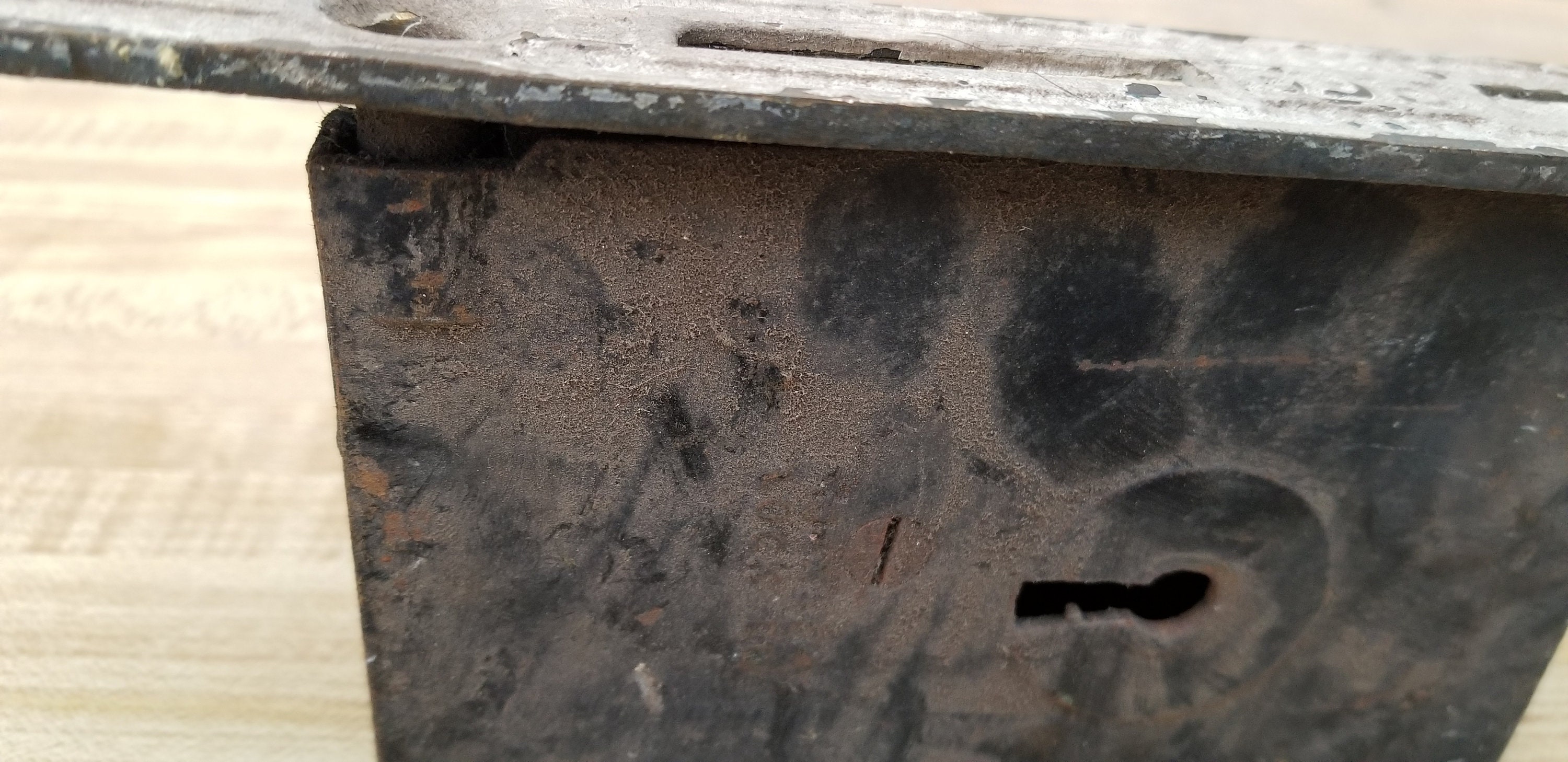 Pocket Door Lock Painted White With Unique Hand Carved Design | Etsy