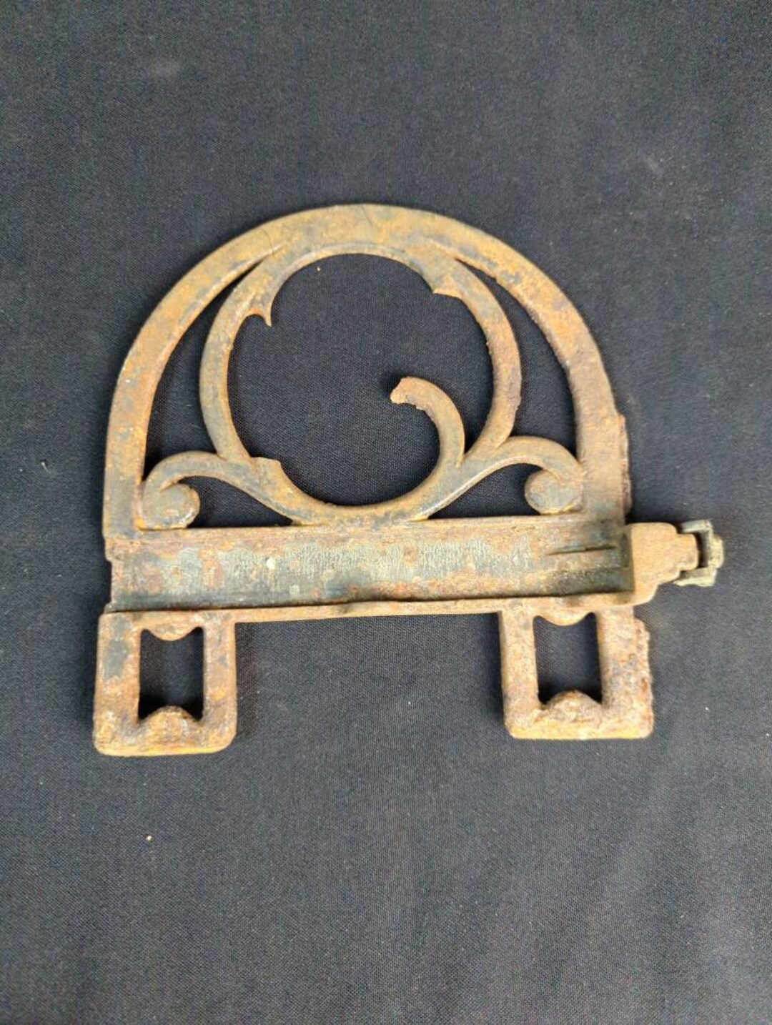 Antique Architectural Salvage Cast Iron Art Deco Roof Cresting - Etsy