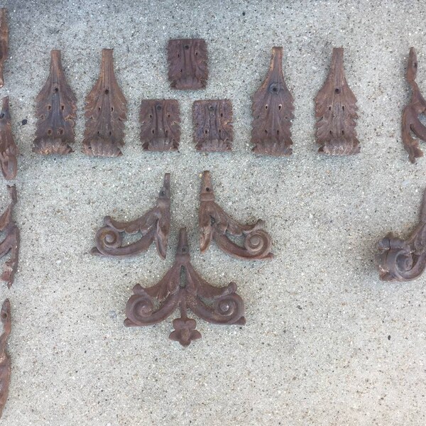 Architectural Cast Iron Pieces - Etsy
